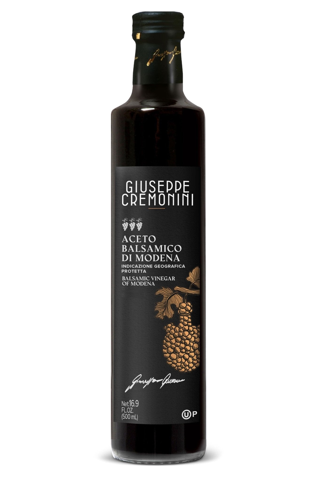 3 Grape Balsamic Vinegar | Giuseppe Cremoni | IGP Certified
